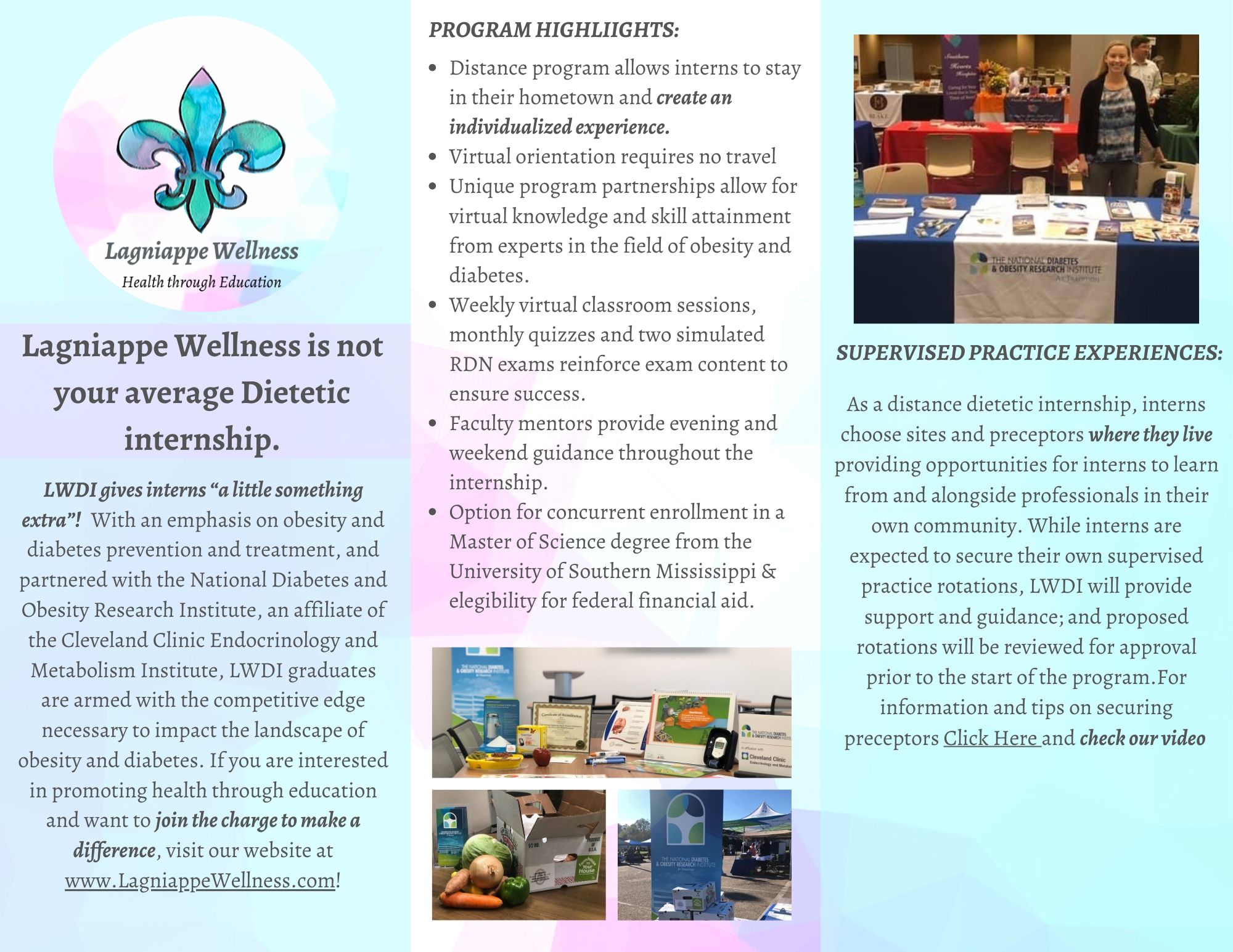 LWDI Brochure – Lagniappe Wellness